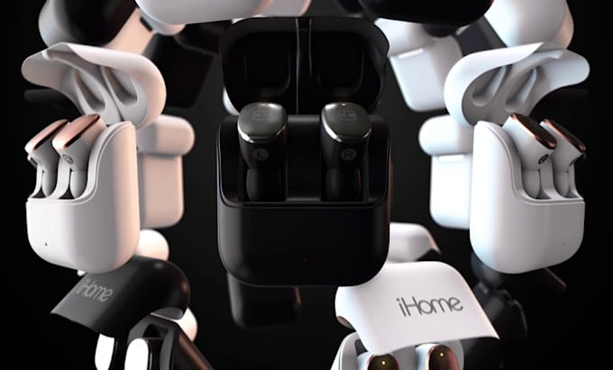 3d electronic devices video 3d earphone animation 3d earpod animation ...