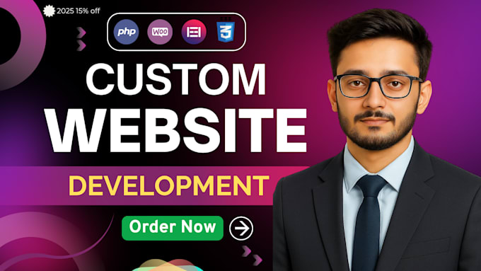 Build custom website development, design, redesign, rebuild wordpress ...