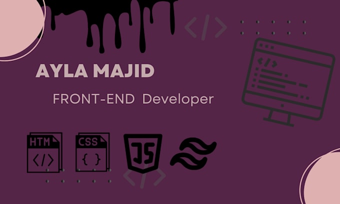 Design responsive website using html css js tailwind css as frontend ...