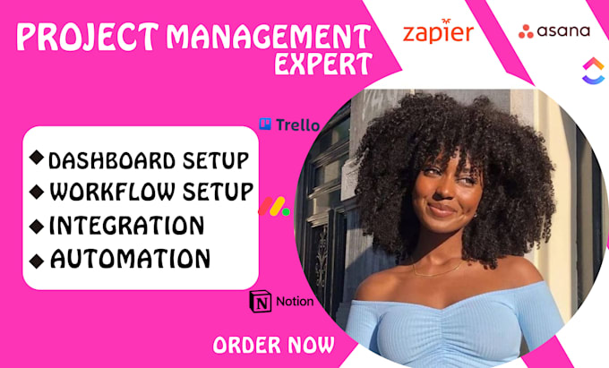 Set up clickup trello notion asana monday crm ghl monday com notion template by Jessicamoore2 ...