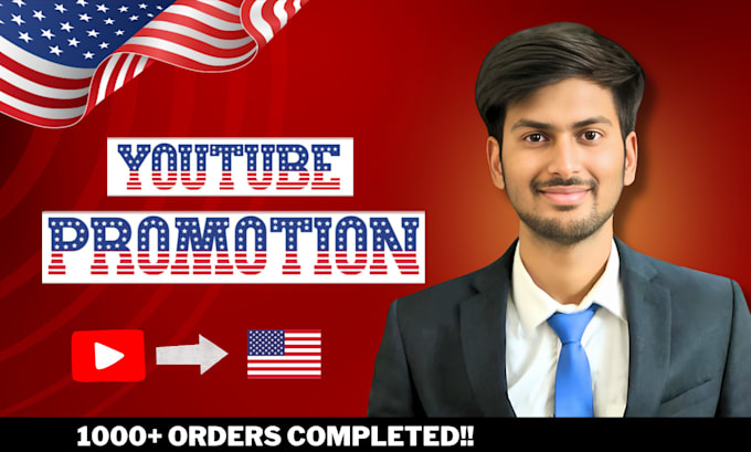 Do youtube video promotion in usa by Amardeeponline | Fiverr