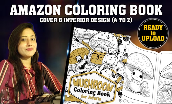 Design kdp coloring book with coloring pages for kdp by Lima_care | Fiverr