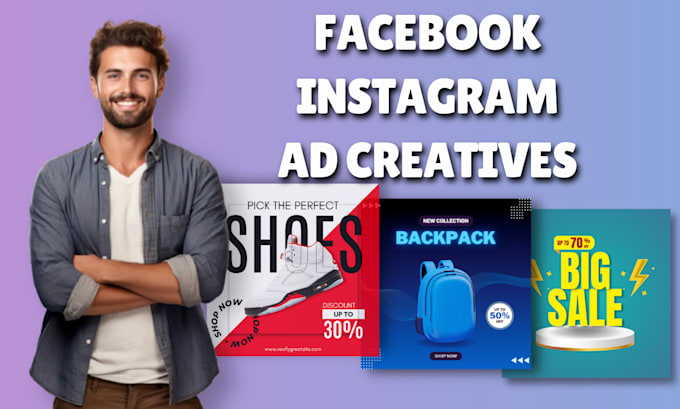 Create facebook, instagram posts and ads creatives by Rauf_hashmi24 ...