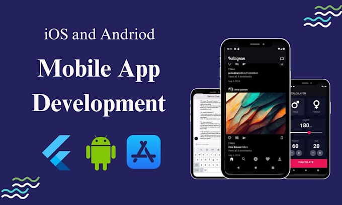 Create custom ios and android apps with flutter and dart by Gul_ezahra ...