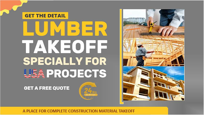 Provide wood framing, lumber material takeoff, and cost estimation by Buktiar_estimtr | Fiverr
