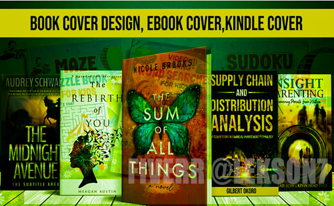 Custom book cover design by Lekson7 | Fiverr