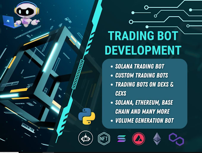 Develop telegram trading bot, smart contract and bot on solana, ton, evm, tron by Danialexis01 ...