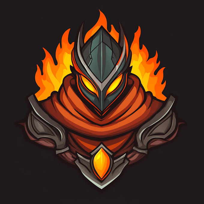 Create minimalist illustration mascot, cartoon logo design by ...