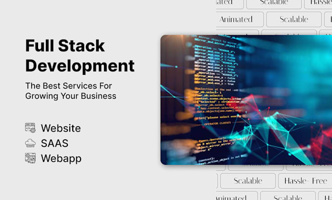 Develop the website, saas and webapp using custom tech stack by Tal ...