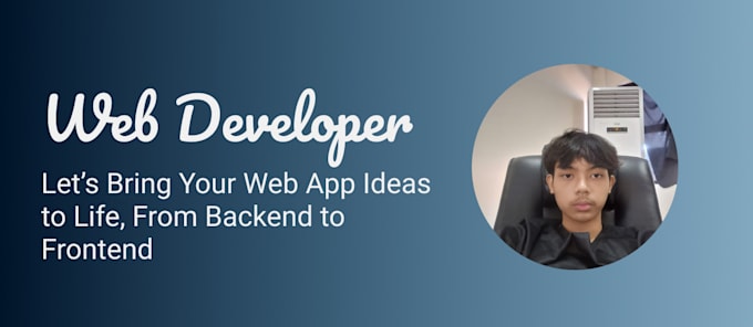 Develop full stack web applications by Jiseeehizhere | Fiverr Develop full stack web applications by Jiseeehizhere | Fiverr