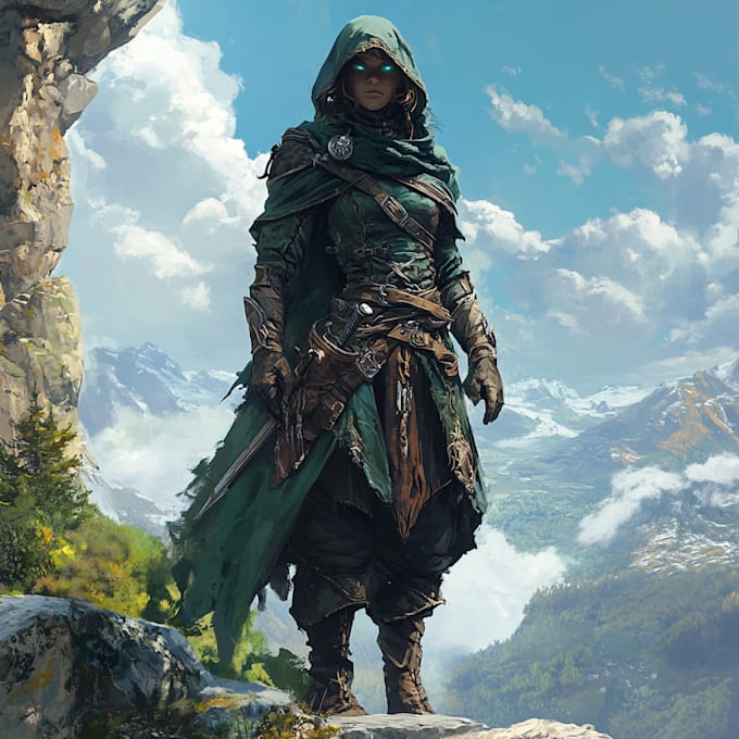 Bring your dnd heroes and friendship portrait by Jowlwyduop | Fiverr