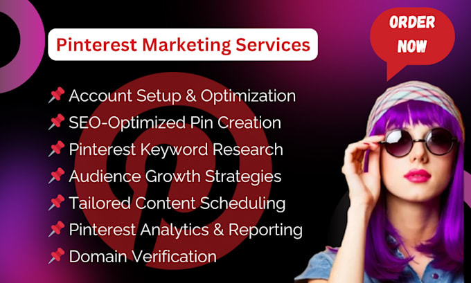 Be your pinterest marketing manager by Rabail617 | Fiverr