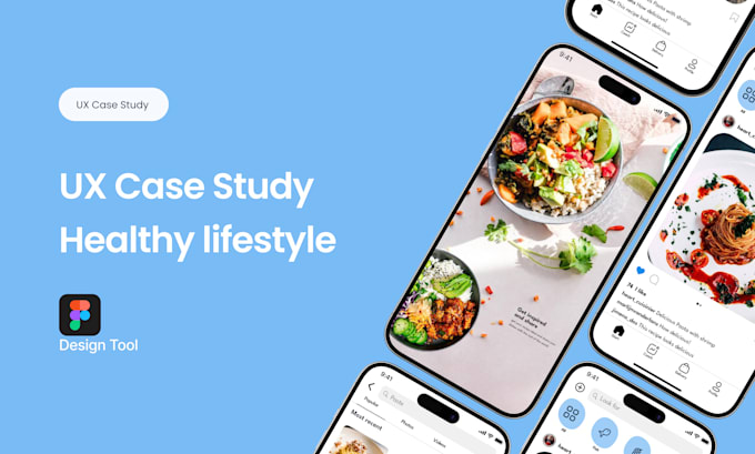 Do expert ux case study design in figma by Nasimab779 | Fiverr
