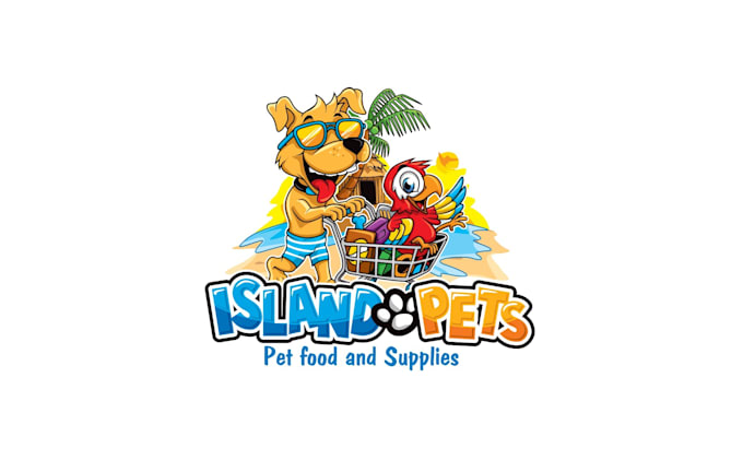 Design awesome island pets logo by Annalise_doylee | Fiverr