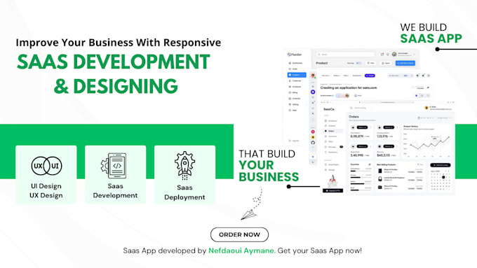 Design and develop scalable saas applications by Nefdaouiaymane | Fiverr