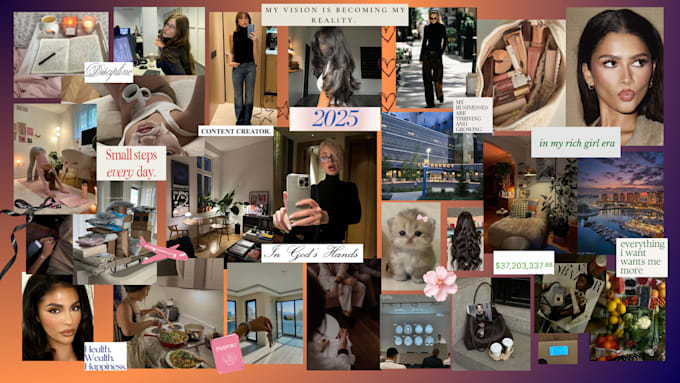 Create vision board designs to help you visualize your goals by ...