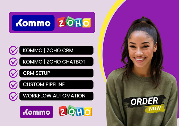 Do zapier hubspot woocommerce airtable notion kommo crm pipedrive komo chatbot by Gavinmorris3 ...