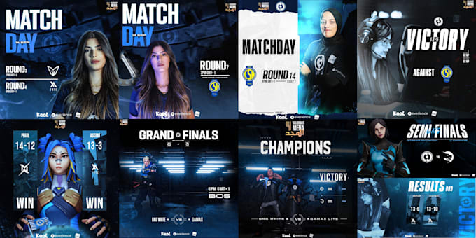 Design pro esports banners, flyers, and event posters for your team or ...