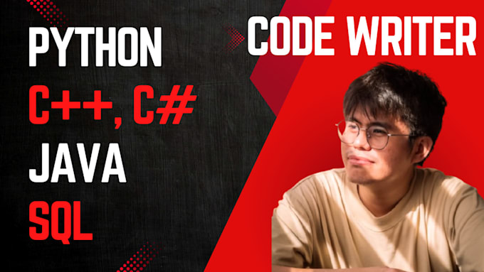 Create you basic python, java, c sharp, c plus by Genejoshuabaaga | Fiverr Create you basic python, java, c sharp, c plus by Genejoshuabaaga | Fiverr