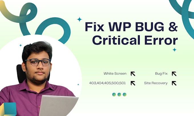 Fix wordpress errors, crashes, and technical issues by Aatishgnair | Fiverr