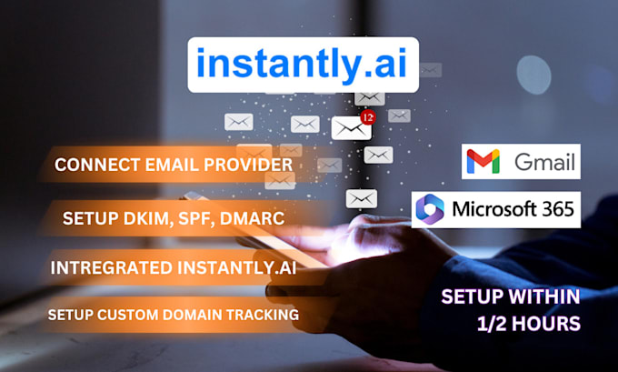 Setup instantly ai mailbox for cold email outreach by Chaitibosu | Fiverr