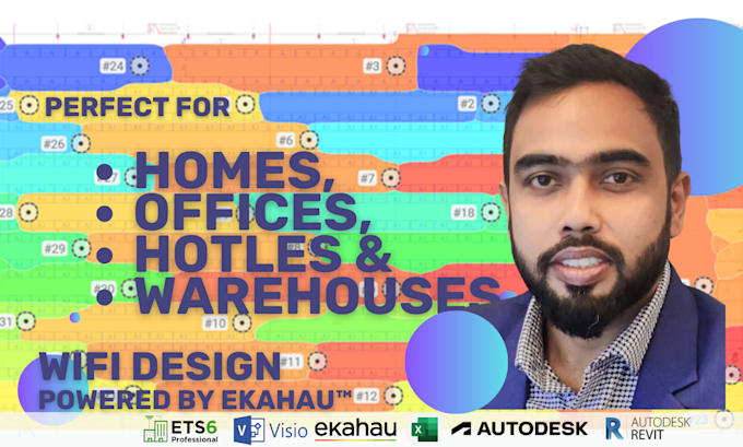 Plan your wifi ap network with heatmap and predictive site survey using ...