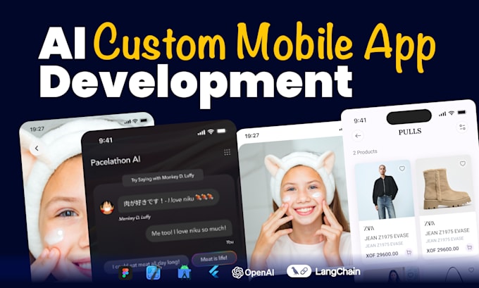 Develop ai mobile apps as ai developer, ai software and ai web ...