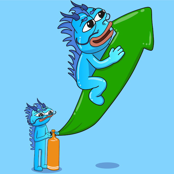 Meme coin art memes video meme crypto art meme coin video meme art by Deborah_peace | Fiverr