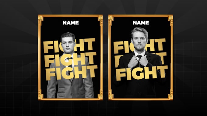 Do fight fight fight design, donald trump meme coin design by Petchi ...