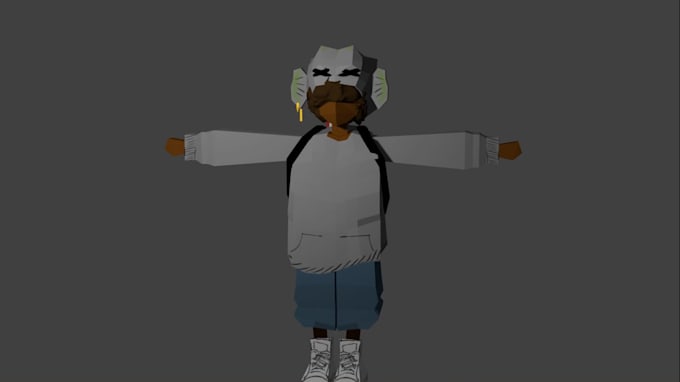 Create nostalgic ps1, n64 style character animations by Marcoose959 ...