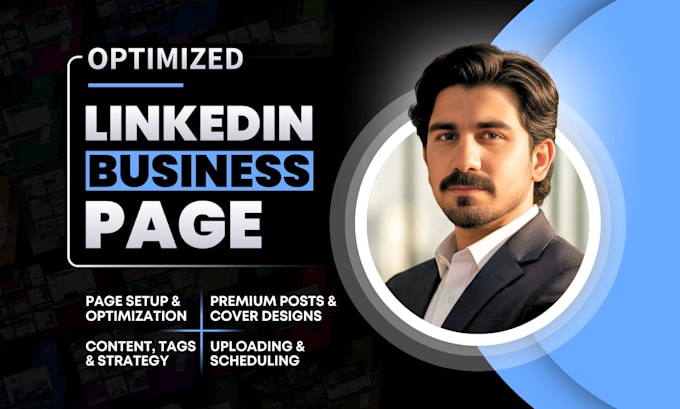 Create and optimize a professional linkedin business page by Upscale ...