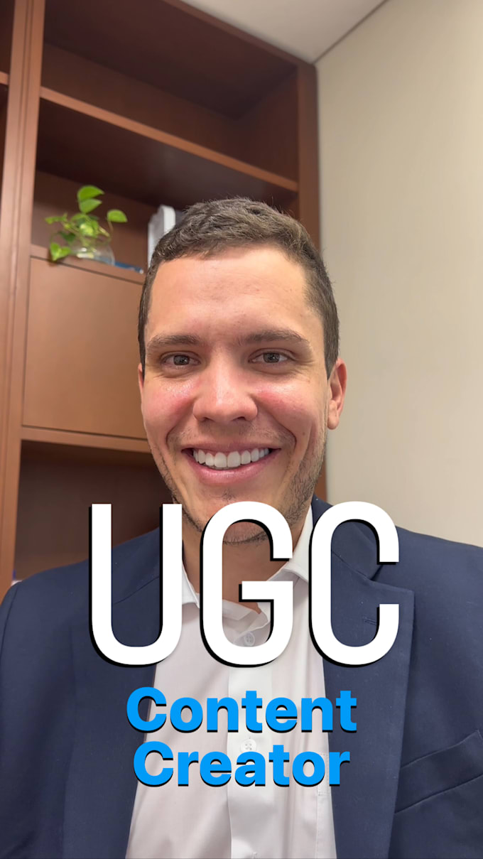 Create an ugc reel in english for tiktok, instagram and other socials ...