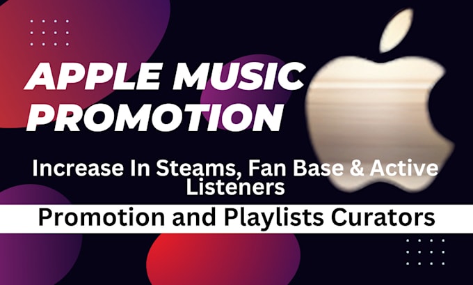 Do organic apple music promotion, 900 apple playlist curators, apple ...