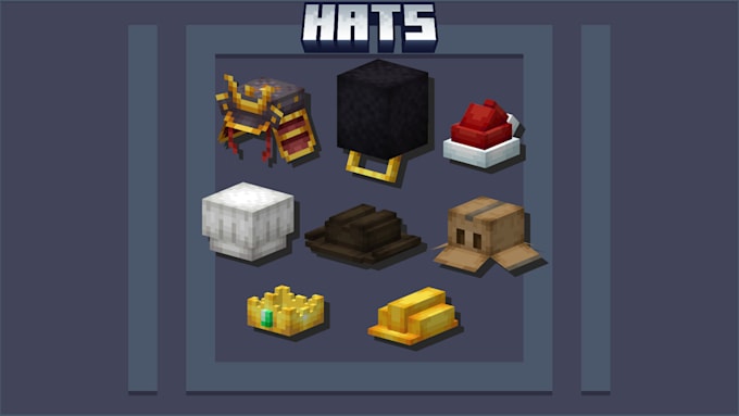 Create a minecraft hat for you by Arranozo | Fiverr