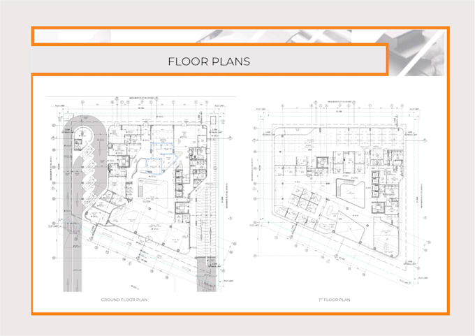 Draw fast architectural plans and elevations on autocad and revit by ...