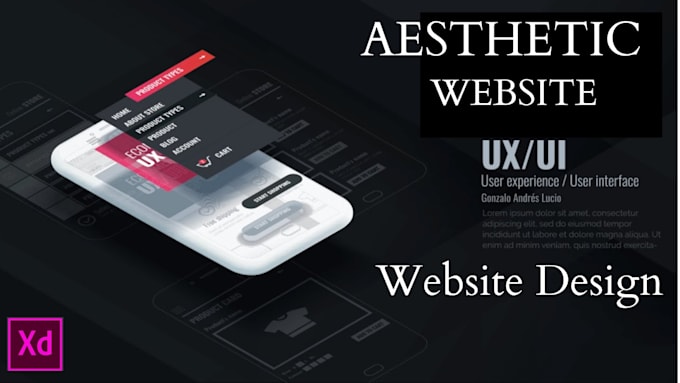 Design aesthetic ux ui design, app design and website design by ...
