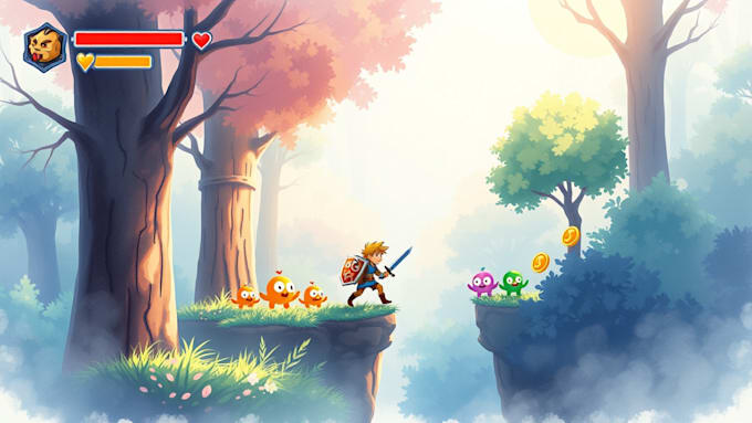 Do pixel art game, 2d retro game, 2d godot game, pixel game art, pixel ...