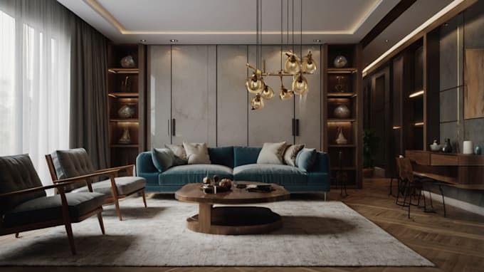 Render high end apartment 3d model and condo virtual tour by All ...