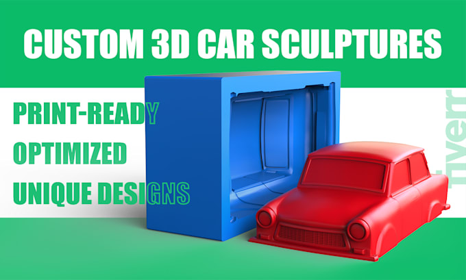 Create custom 3d car, character, accessories and molding models for 3d ...