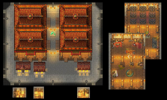 Create a ttrpg map with depth by Nibobibo | Fiverr