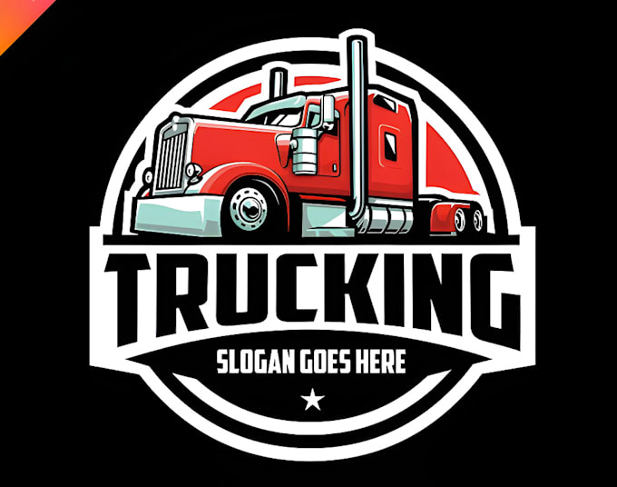 Do creative transportation freight logistics trucking logo by Tami_bailey | Fiverr