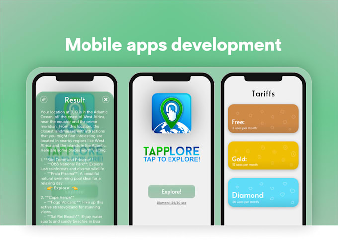 Develop an app for ios and android by Revolution_game | Fiverr