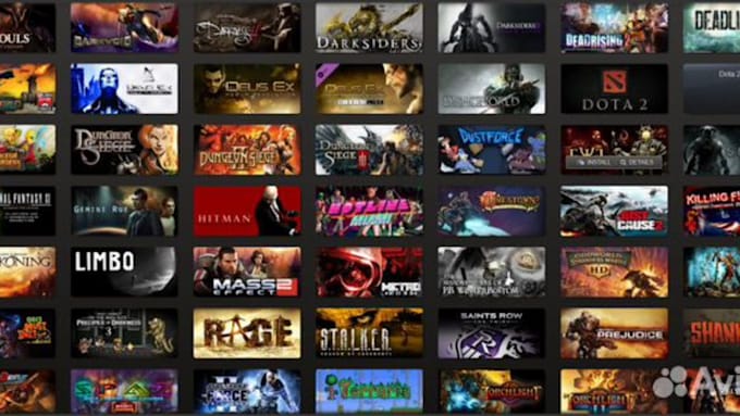 Make custom steam capsule, steam artwork, game design, horror gamedev ...