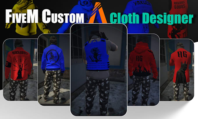Custom clothing packs for fivem gangs and roleplay groups by Imran ...