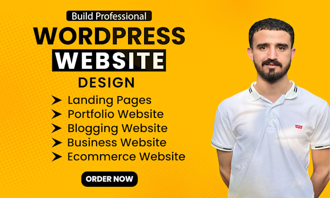 Build a professional wordpress website design by Streamvivid1 | Fiverr