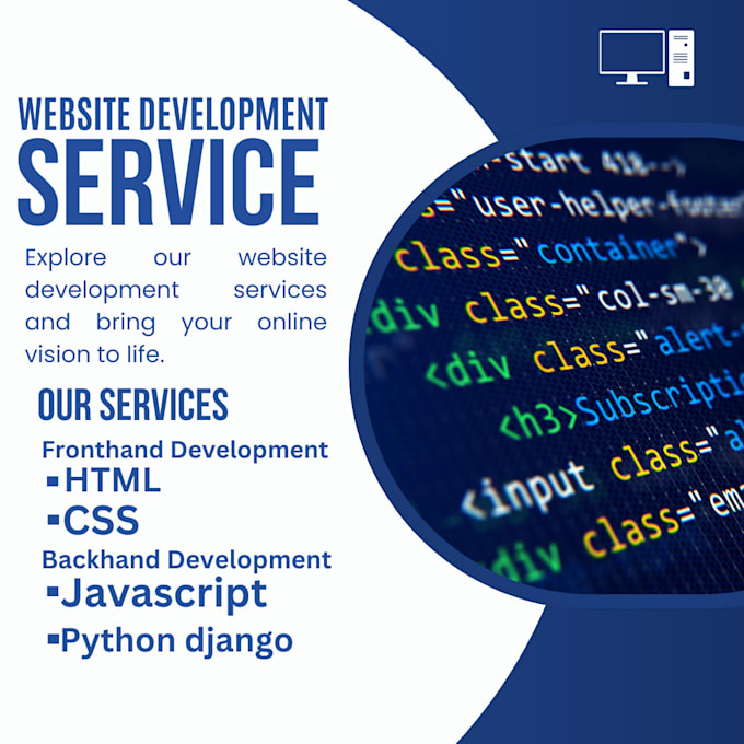 Make website with using html css and javascript by Nijaz7136 | Fiverr