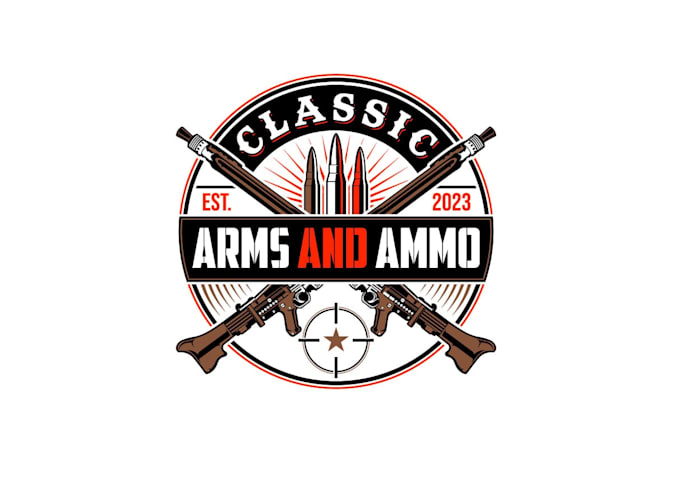 Create awesome and gorgeous gun shop logo design by Izaiah_lakin | Fiverr