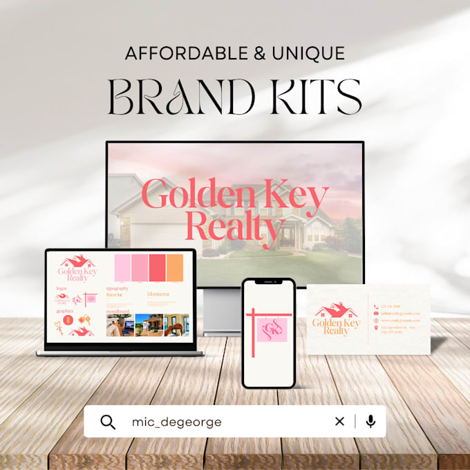 Create a unique brand identity kit for your brand by Mic_degeorge | Fiverr