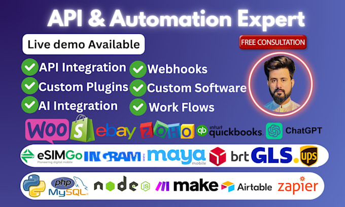 Do shopify api integration and automation by Salmanbeclix | Fiverr