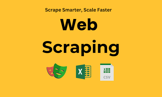 Do web scraping, data extraction from any website using python to excel, and csv by Umar ...
